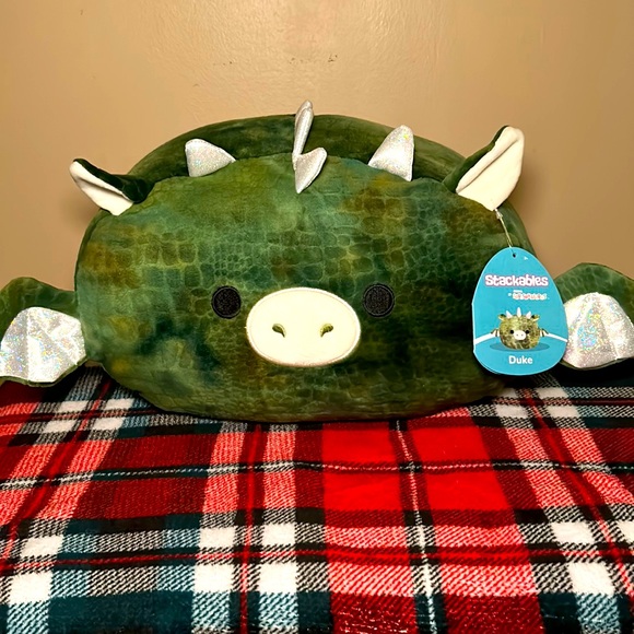 Squishmallows | Toys | Duke The Dragon The Stackable Version Of ...